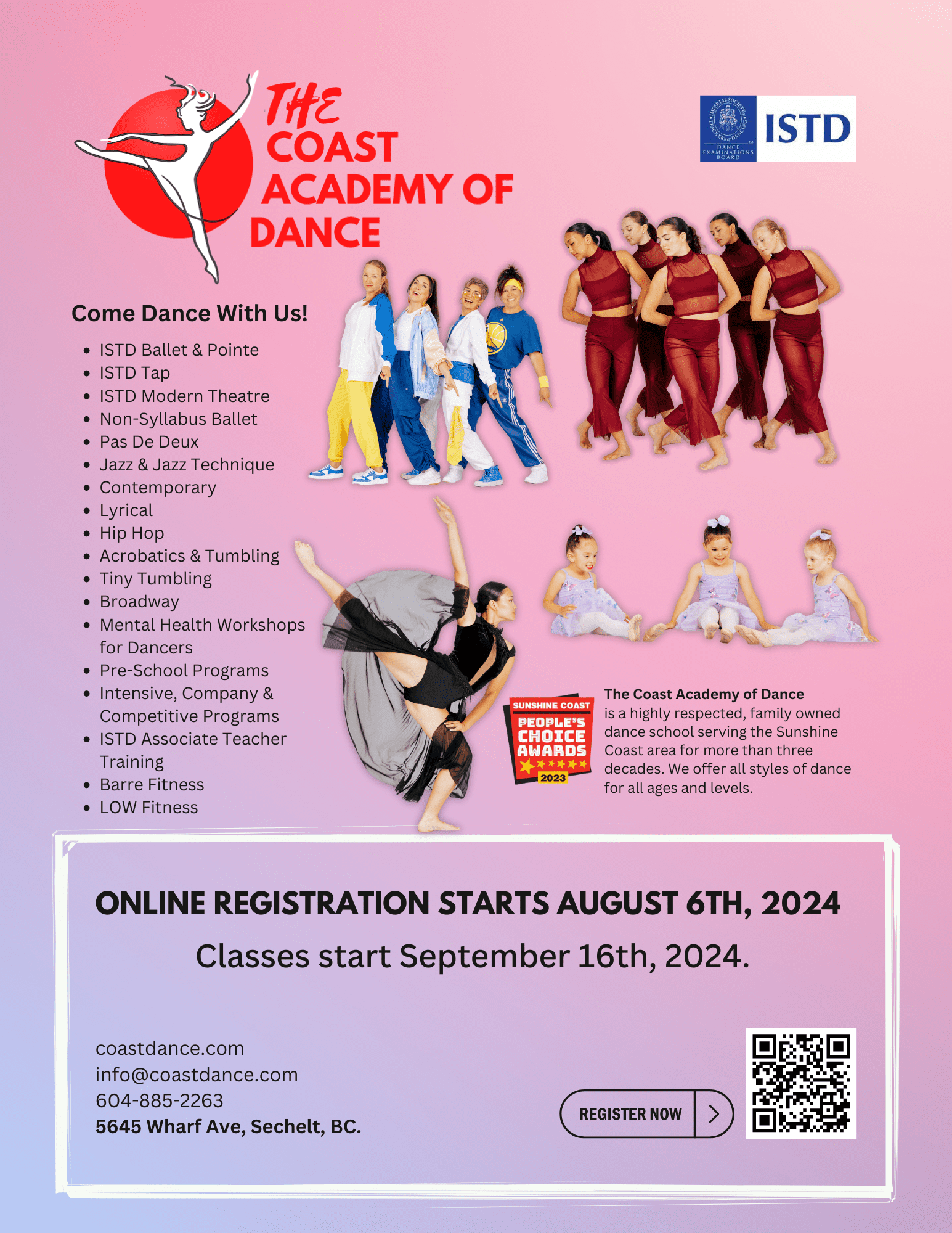 The Coast Academy of Dance | Dance School | Sechelt BC