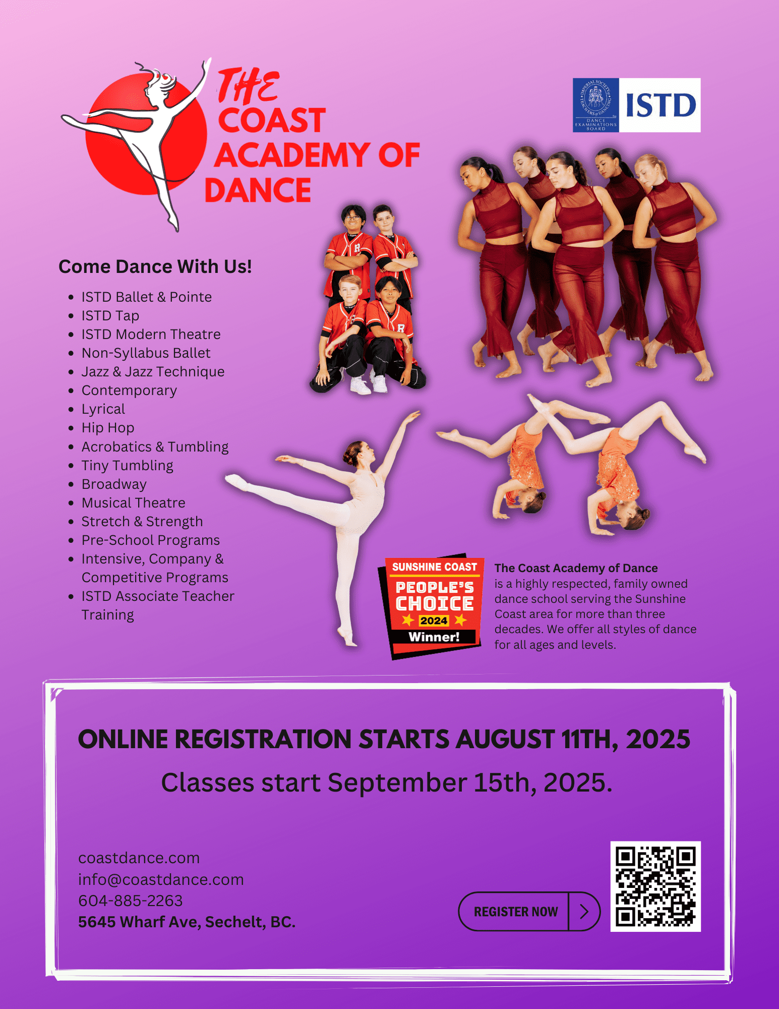 The Coast Academy of Dance | Dance School | Sechelt BC